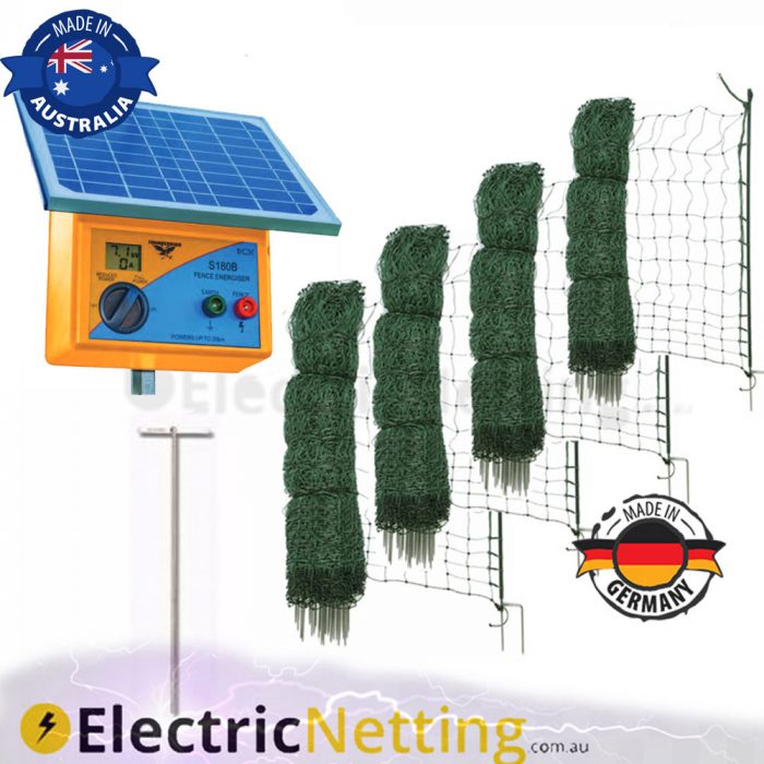 200m Electric Poultry Netting Kit - Choose Your Energiser and Accessories