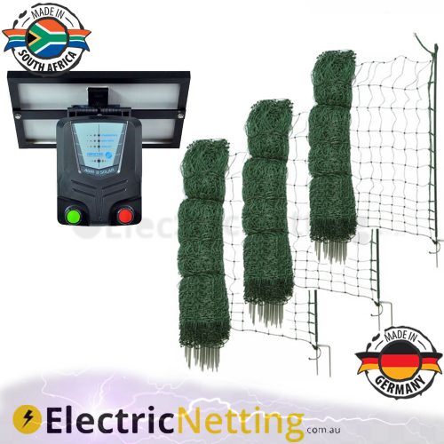 50m Electric Poultry Netting Kit - Choose Your Energiser and Accessories