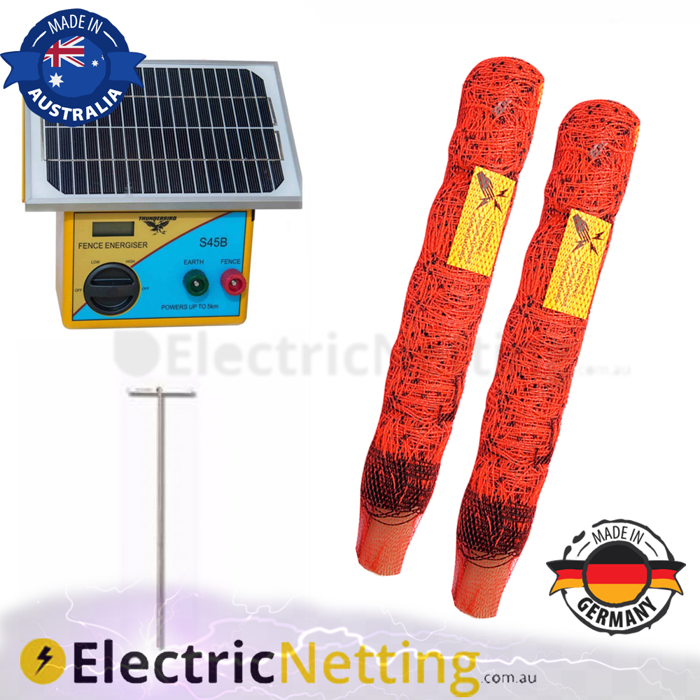 100m Electric Goat Netting Kit | Choose Your Energiser and Accessories